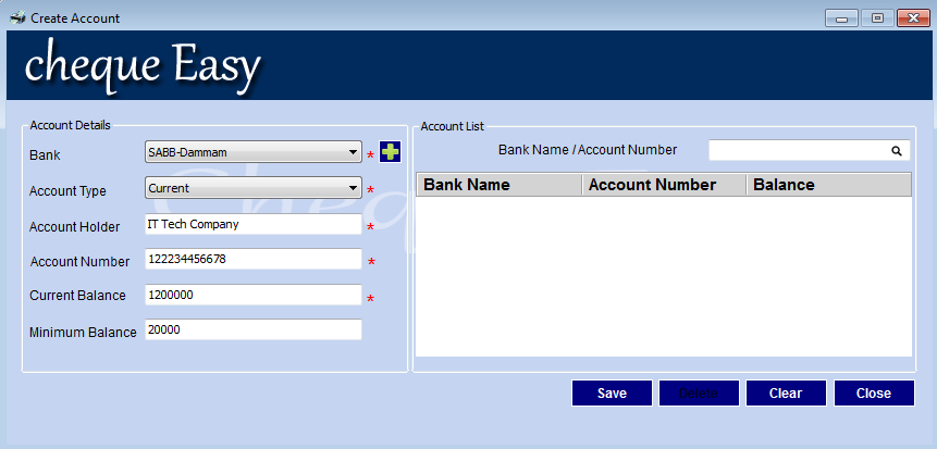 Cheque Easy Writer Software by tamimisoftware | CodeCanyon